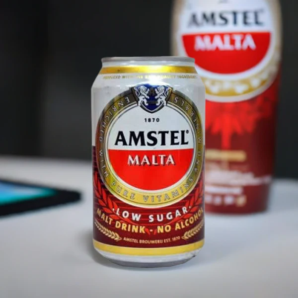 Amstel Malt (Non Alcoholic) - 33cl Can - Beemak Foods